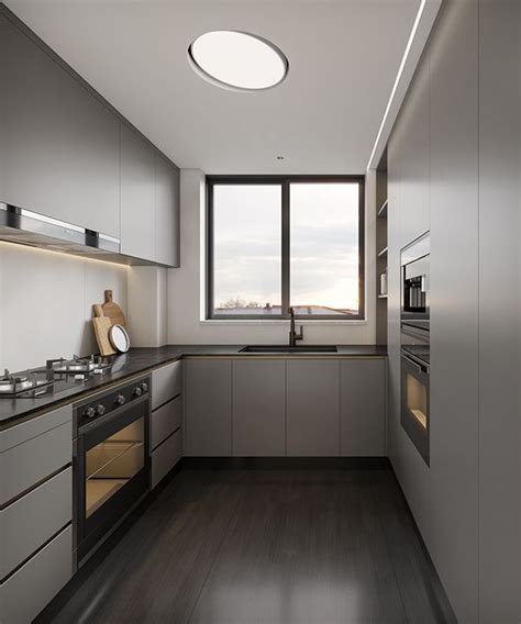 Pin By Rupali Jain On Bansal Ji Modern Wall Paneling House Interior Modern Grey Kitchen