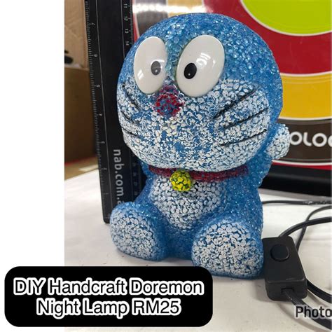 Diy Handcraft Doraemon Night Lamp Hobbies And Toys Stationery And Craft