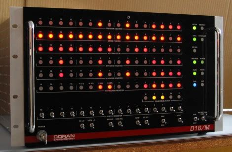 16 Bit HCMOS Computer Is A Wire Wrapping Wonderland Hackaday