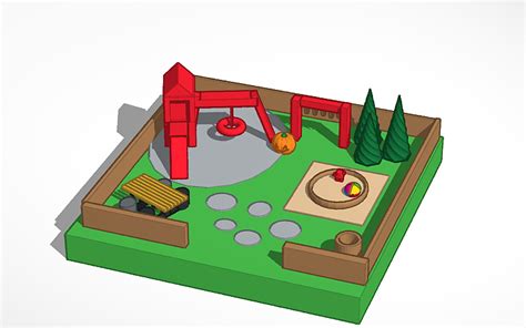 3d Design Alexis Playground Tinkercad