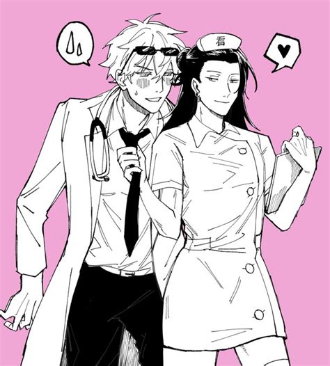 Doctor Gojo X Nurse Nurse Kenjaku Nurse Geto Know Your Meme