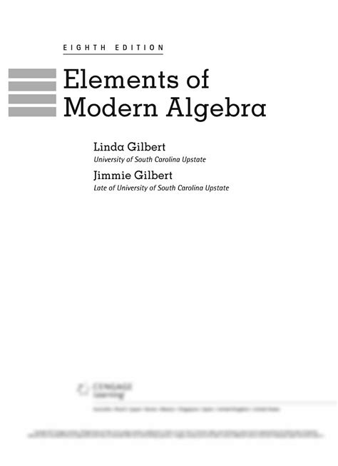 Solution Elements Of Modern Algebra Studypool