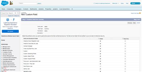 Fields In Salesforce SalesforceLearner