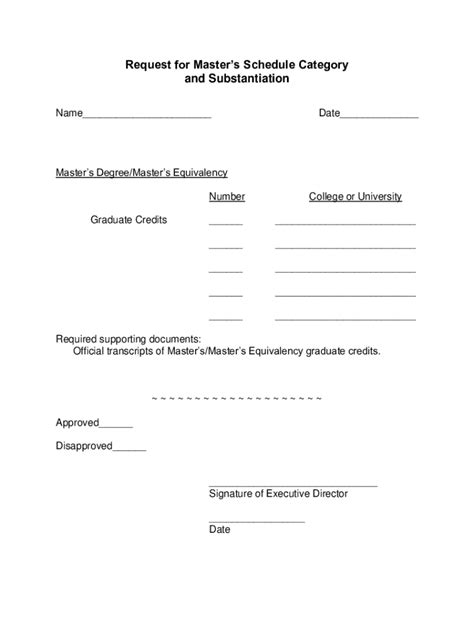 Fillable Online Request For Equivalency Form Fax Email Print Pdffiller