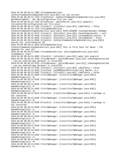 Csc Update L0g Pdf Computing Software