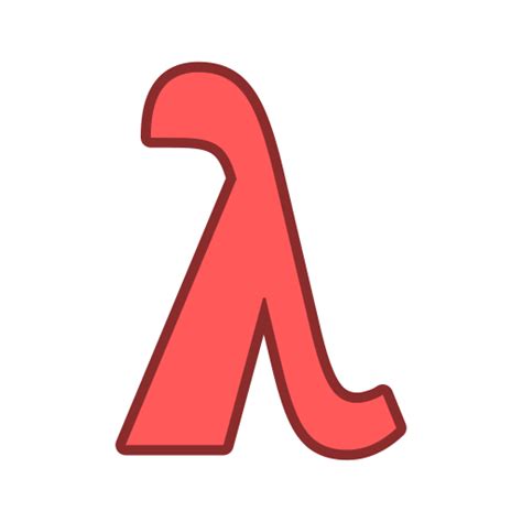 Lambda Generic Color Lineal Color Icon