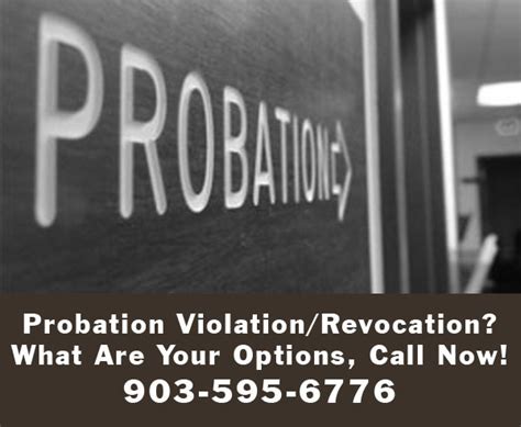 Probation Revocation Criminal Defense Lawyer Attorney