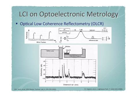 Low Coherence Interferometry From Sensor Multiplexing To Biomedical