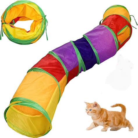Yiliangx Cat Tunnel Cat Tunnels For Indoor Cats Collapsible Cat Play