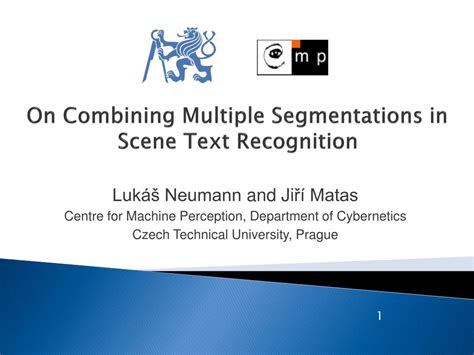Ppt On Combining Multiple Segmentations In Scene Text Recognition
