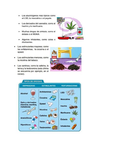 Tipos De Drogas Pdf