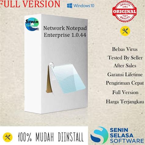 jual software desain diagram jaringan network notepad enterprise 1 0