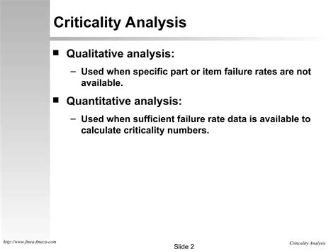 Criticality Analysis Milstd1629 Approachppt