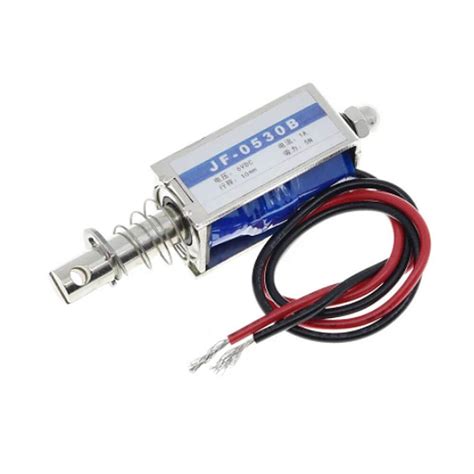 Mini Solenoide 12v Trava Elétrica Jf 0530b Bit Maker Arduinos Módulos Sensores 3d E Robótica