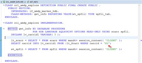 hana sql exit handler sapcodes
