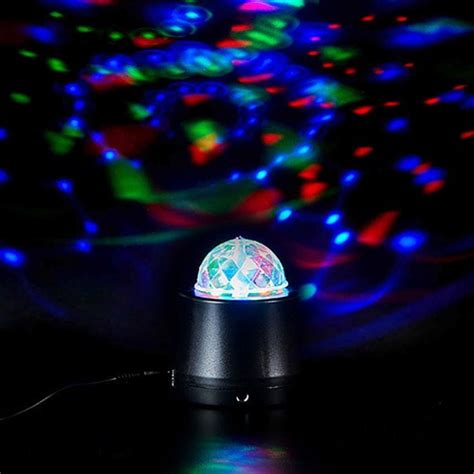 야광맨 Led 차량용 Usb 미니 미러볼