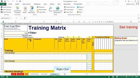 Cross Training Matrix Excel At Brooke Donald Blog