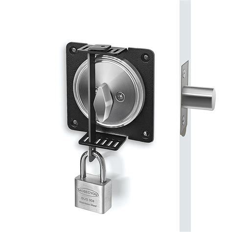 Mosecyou Deadbolt Secure Device Disable The Deadbolt Thumb Knob Anti