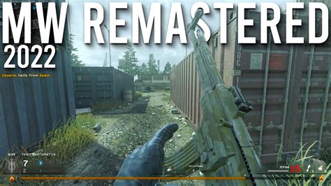 Call Of Duty Modern Warfare Remastered Multiplayer In 2022 4k Youtube