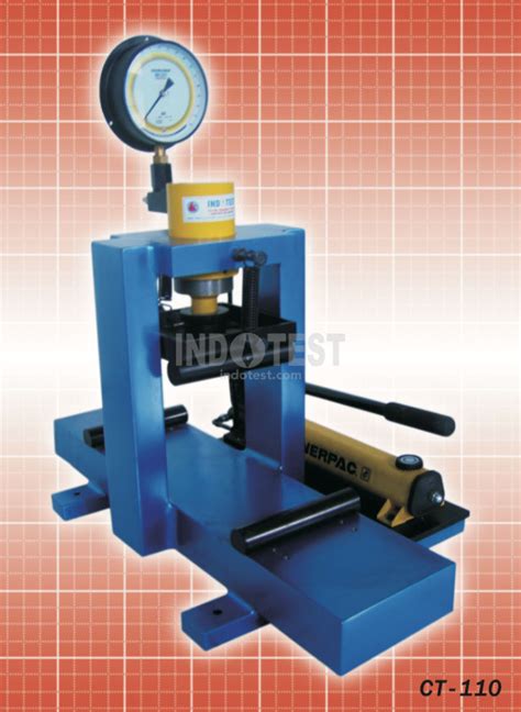 Ct 110 Hydraulic Concrete Beam Testing Machine Cv Indotest Multi
