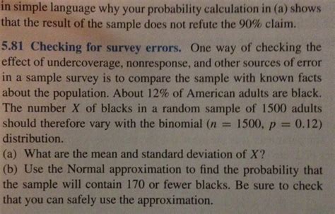 Solved 581 Checking For Survey Errors One Way Of Checking