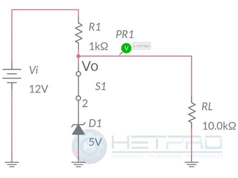 Divisor De Voltaje O Tensión Formulas Y Ejemplos Hetpro Tutoriales