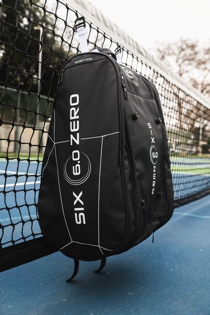 Six Zero Pro Tour Bag Black And White Kingston Pickleball Centre