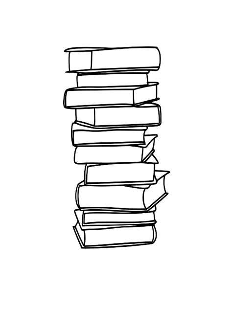 Book Stack SVG Over 800 Free SVG Files