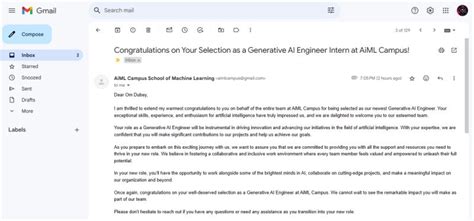 om dubey on linkedin generativeai internship aimlcampus