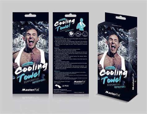 Cooling Towel Packaging Design On Behance
