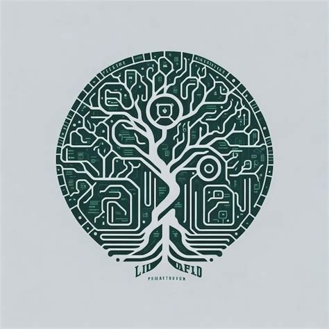 Premium Ai Image Data Tree Logos