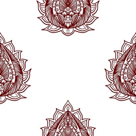 Premium Vector Seamless Ornamental Pattern