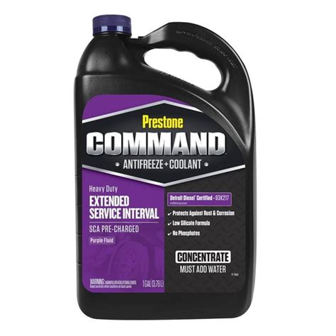 Prestone Platinum Asian Blue Antifreeze And Coolant 50 50 1 Gallon