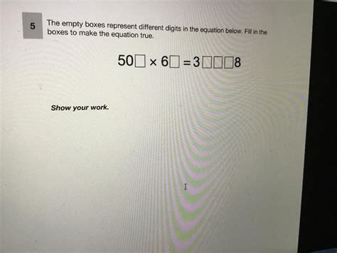 Solved The empty boxes represent different digits in the | Chegg.com