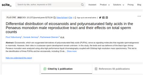 Differential Distribution Of Eicosanoids And Polyunsaturated Fatty