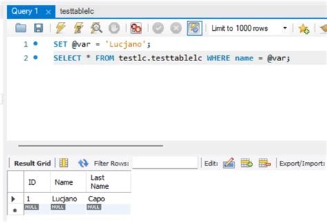 Mysql Connector Allow User Variables What Does It Do Community