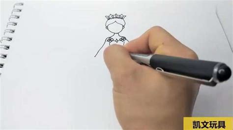 冰公主魔法棒简笔画 简笔画图片大全 普车都