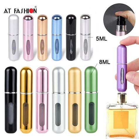 58ml Mini Perfume Spray Bottle Portable Refillable Aluminum Atomizer
