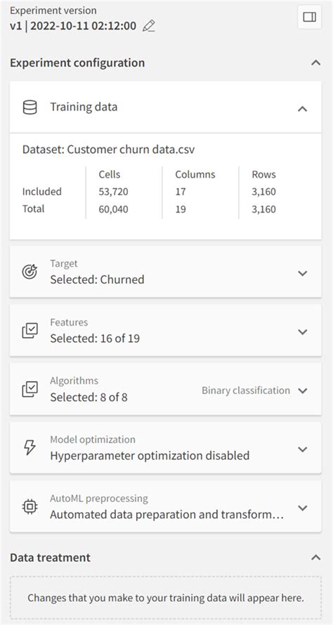 configuring experiments qlik cloud help