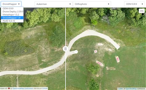 Introducing The UAV Mapping Arena OpenDroneMap