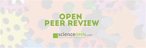 open peer review at scienceopen scienceopen blog