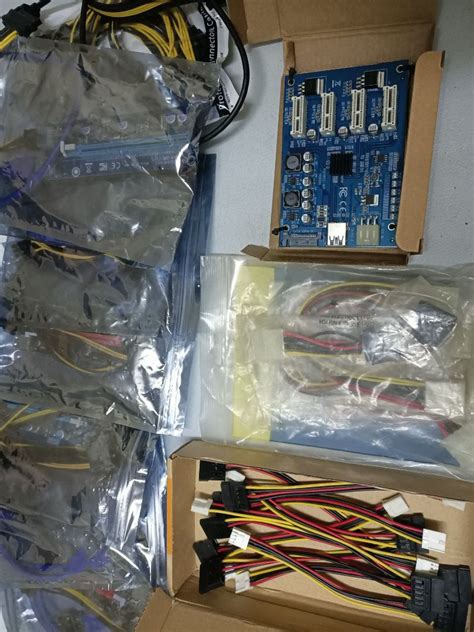 PCIE Risers Power Splitters And Accessories Computers Tech Parts Accessories Cables