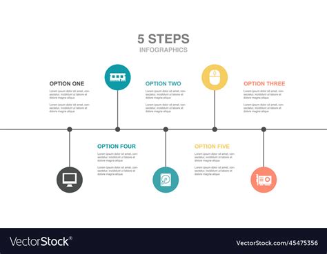 Monitor Hard Drive Gpu Ram Computer Mouse Vector Image