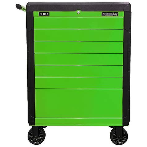 Sealey 7 Drawer Push To Open Rollcab Tool Chests