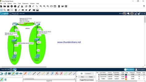 How To Configure Basic Ospf In Cisco Packet Tracer Youtube