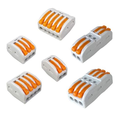 120 Pcs Lever Nut Wire Connectors Set Conductor Compact Wire Connectors Cable £20 00 Picclick Uk