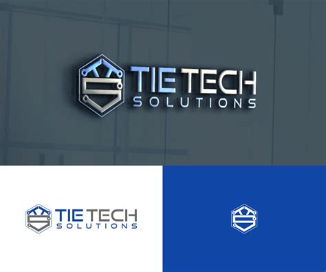 Professional Modern Software Development Logo Design For Tie Tech Solutions By Anup Bag