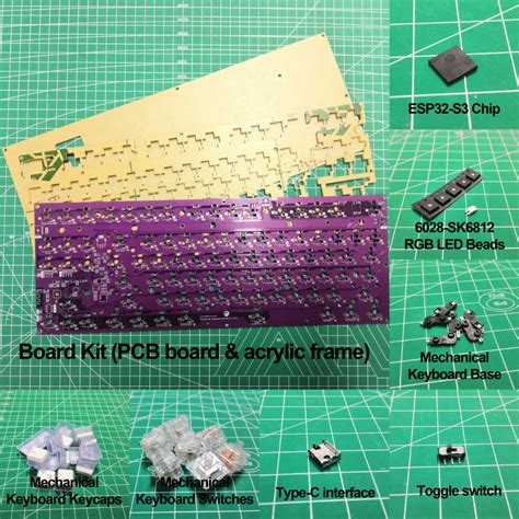ESP32 Mechanical Keyboard Details Hackaday Io
