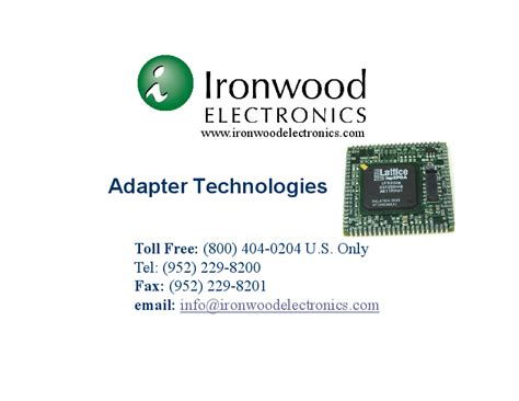 Adapter Technology Device Database