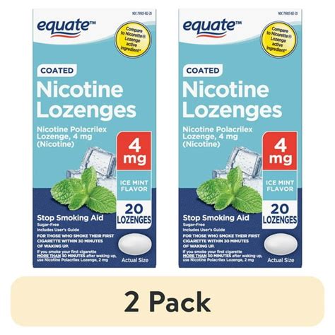 Nicotine Lozenges 4 Mg In Quit Smoking